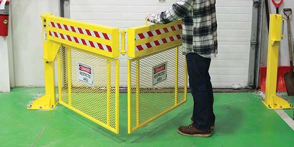Loading Dock Safety Barriers | Buy Defender Gates & Loading Dock ...