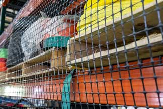Pallet Rack Nets | Buy Pallet Rack Netting & Rack Safety Netting for ...