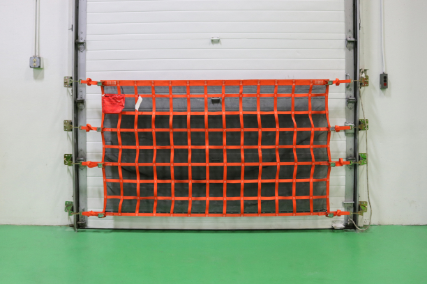 48" Tall Loading Dock Safety Net with Debris Liner | Shop Custom Wall ...
