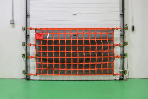48" Tall Loading Dock Safety Net with Debris Liner | Shop Safety Nets